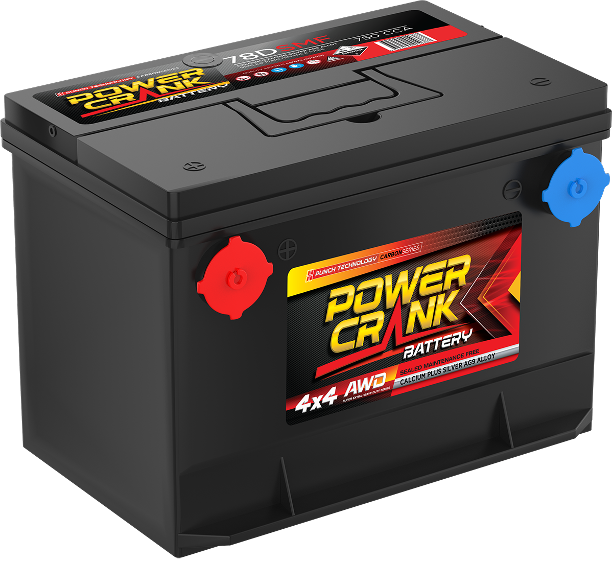 78DSMF 4X4/AWD SERIES STARTING BATTERY – Power Crank Batteries