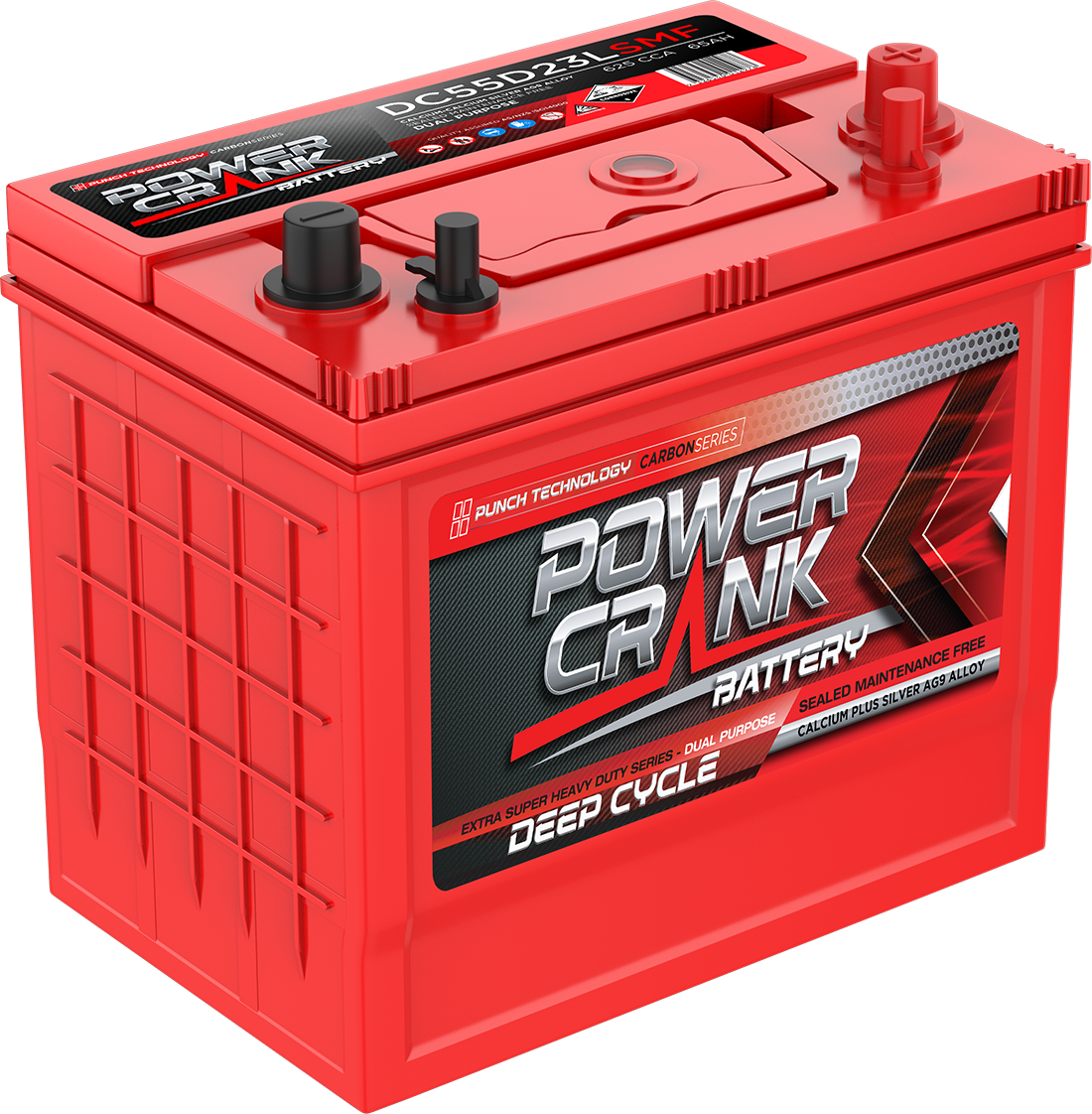 DC5523LSMF DEEP CYCLE SERIES, DUAL PURPOSE STARTING / DEEP CYCLE BATTE ...