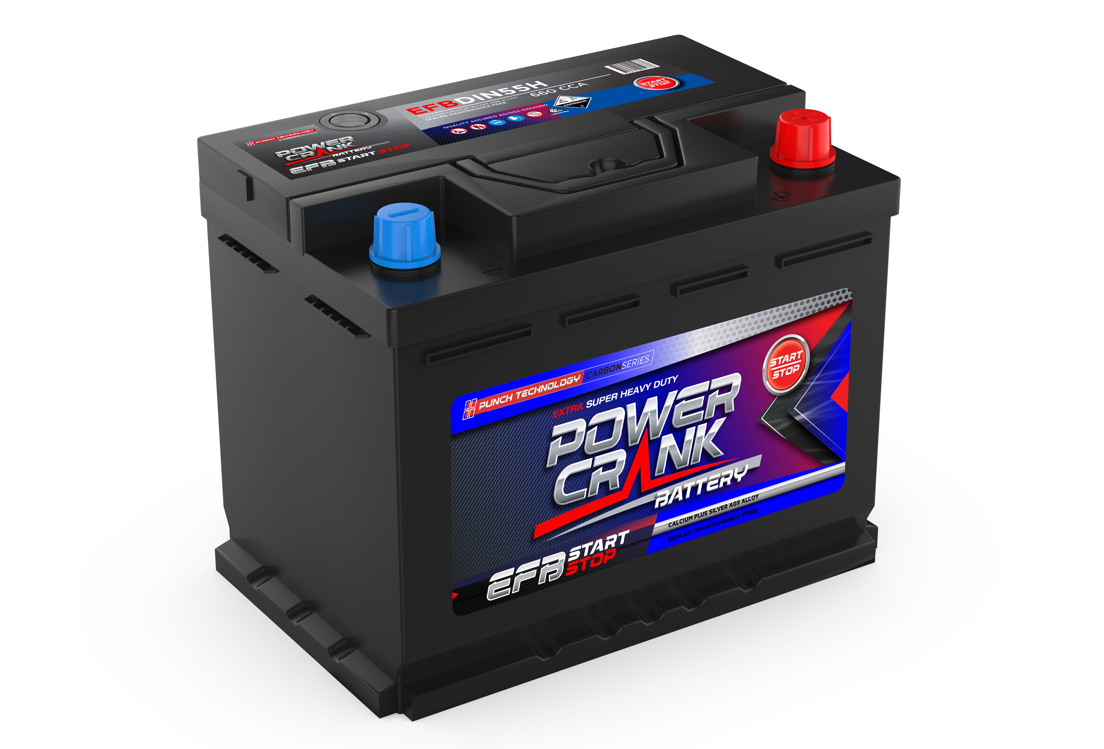 EFB SERIES, ENHANCED FLOODED STOP START BATTERY – Power Crank Batteries