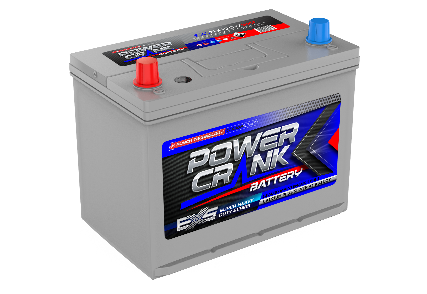 EXSNX120-7SMF EXTREME SERIES TRUCK & HEAVY EQUIPMENT STARTING BATTERY ...
