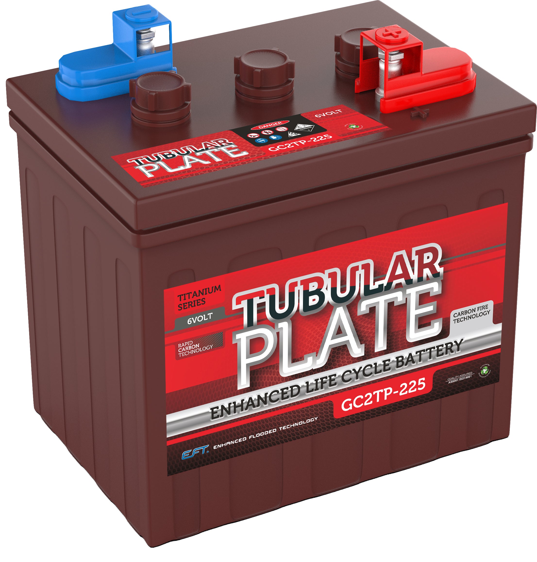 T-1285 12V TUBULAR PLATE – Power Crank Batteries