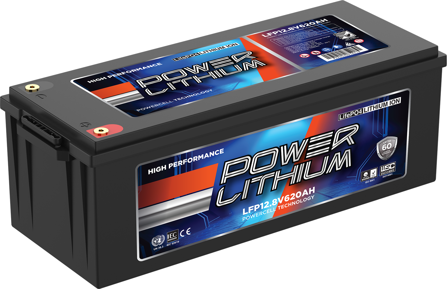 LFP12.8V620AH POWER LITHIUM DEEP CYCLE BATTERY – Power Crank Batteries