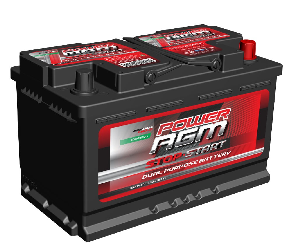 STOP START DIN 66H AGM BATTERY – Power Crank Batteries