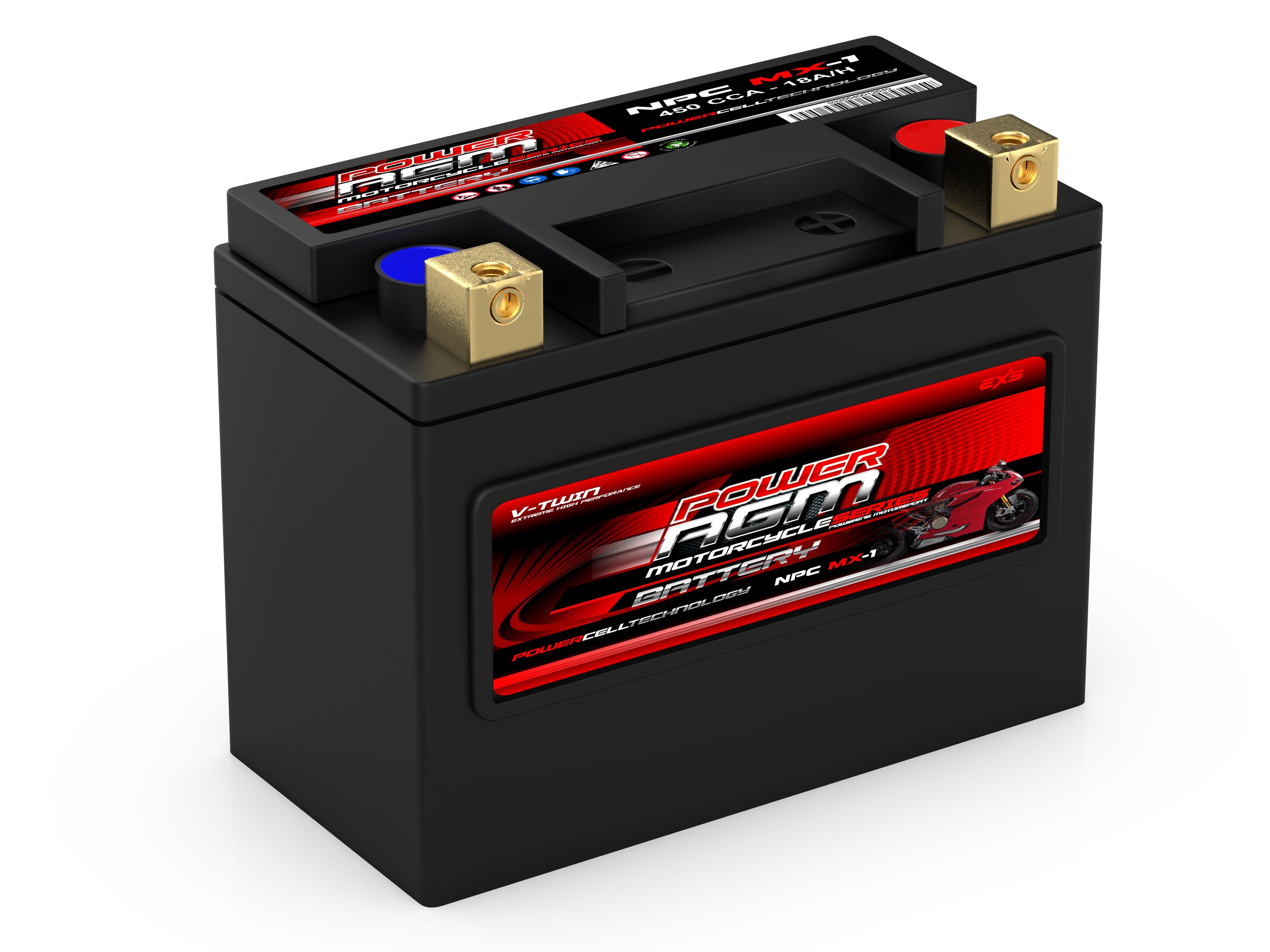 Agm motorcycle battery store